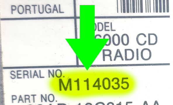 ¿Cómo encontrar el código de la radio de mi Ford? - CarGroov
